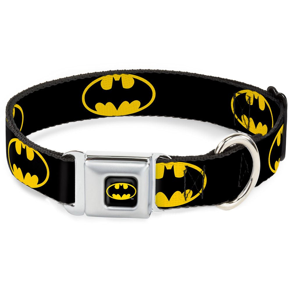 DC Comic Batman Seatbelt Buckle Dog Collar - Batman Shield – Wuforia
