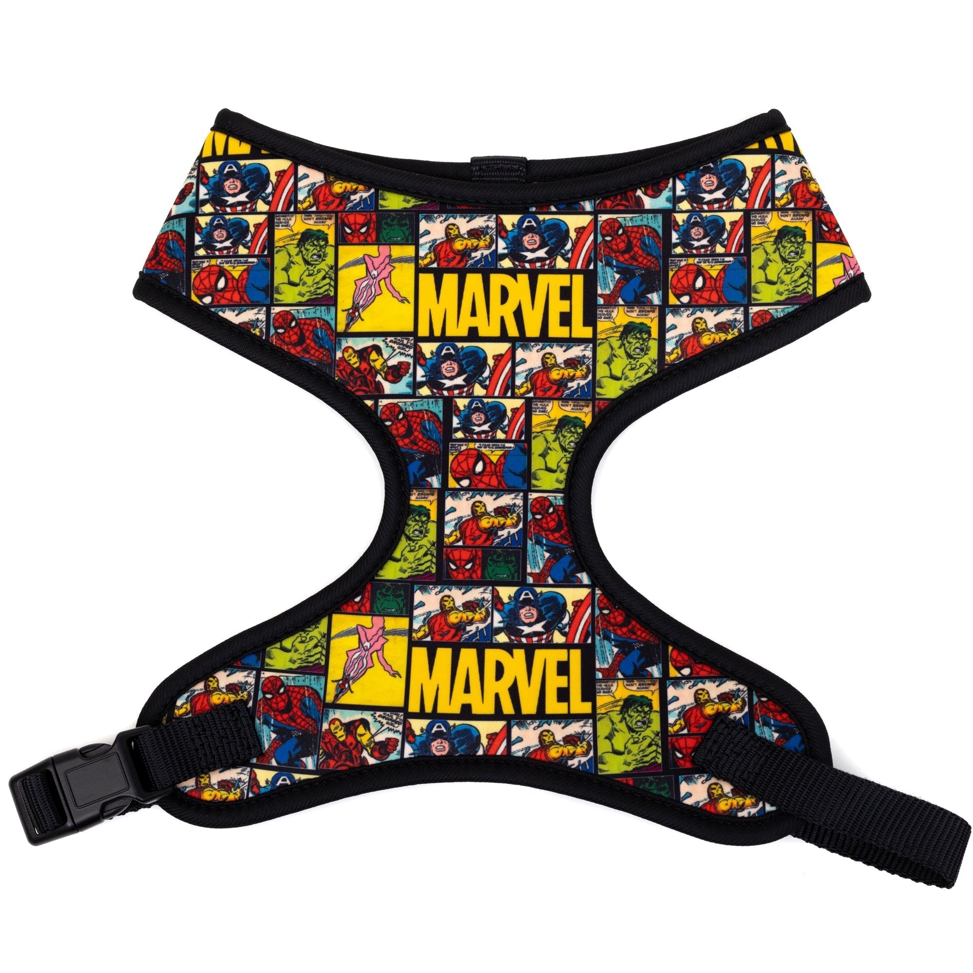 Marvel Comics Brick Retro Comic Panels Blocks Comfort Dog Harness – Wuforia