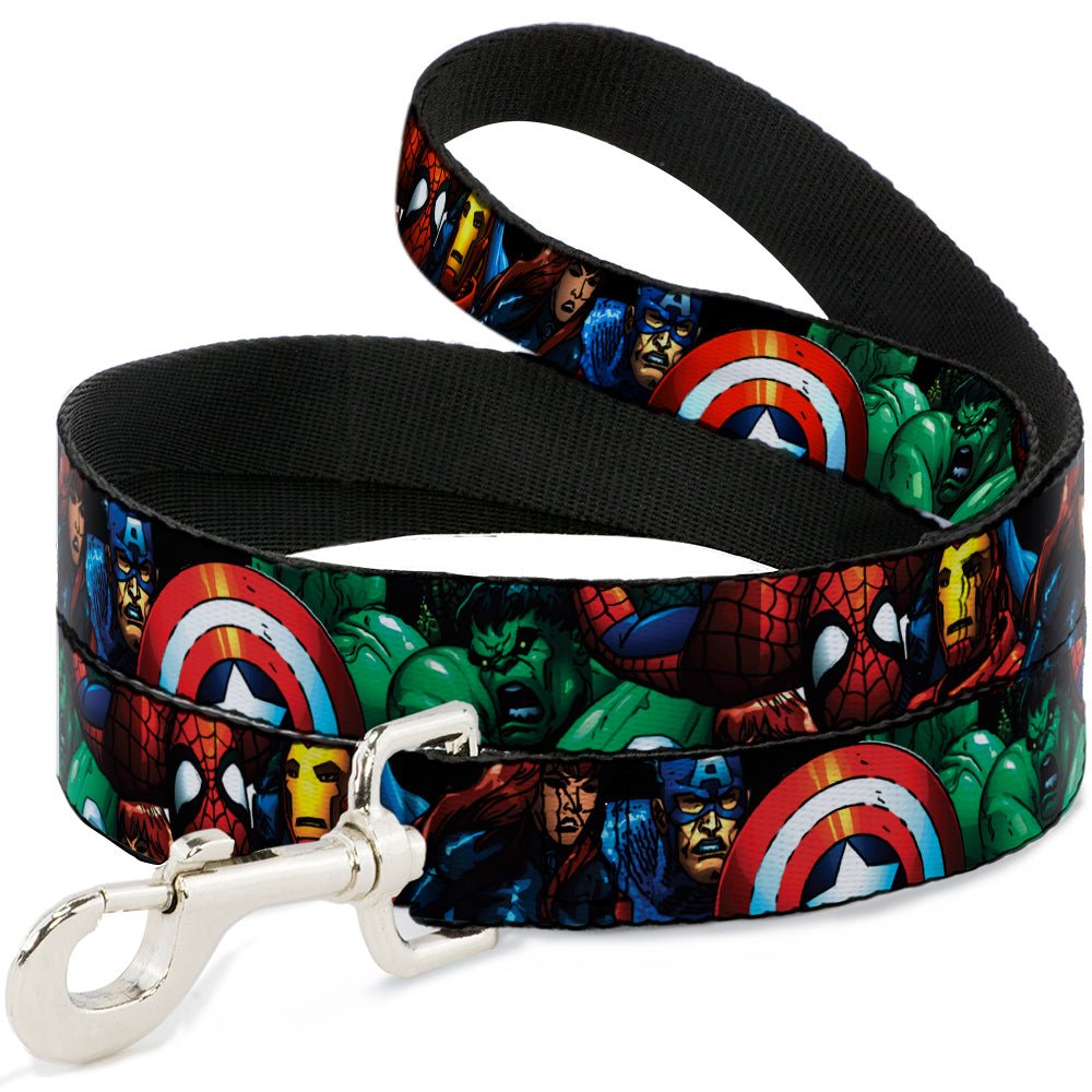 Marvel Comics Universe Superheroes Stacked Dog Leash – Wuforia