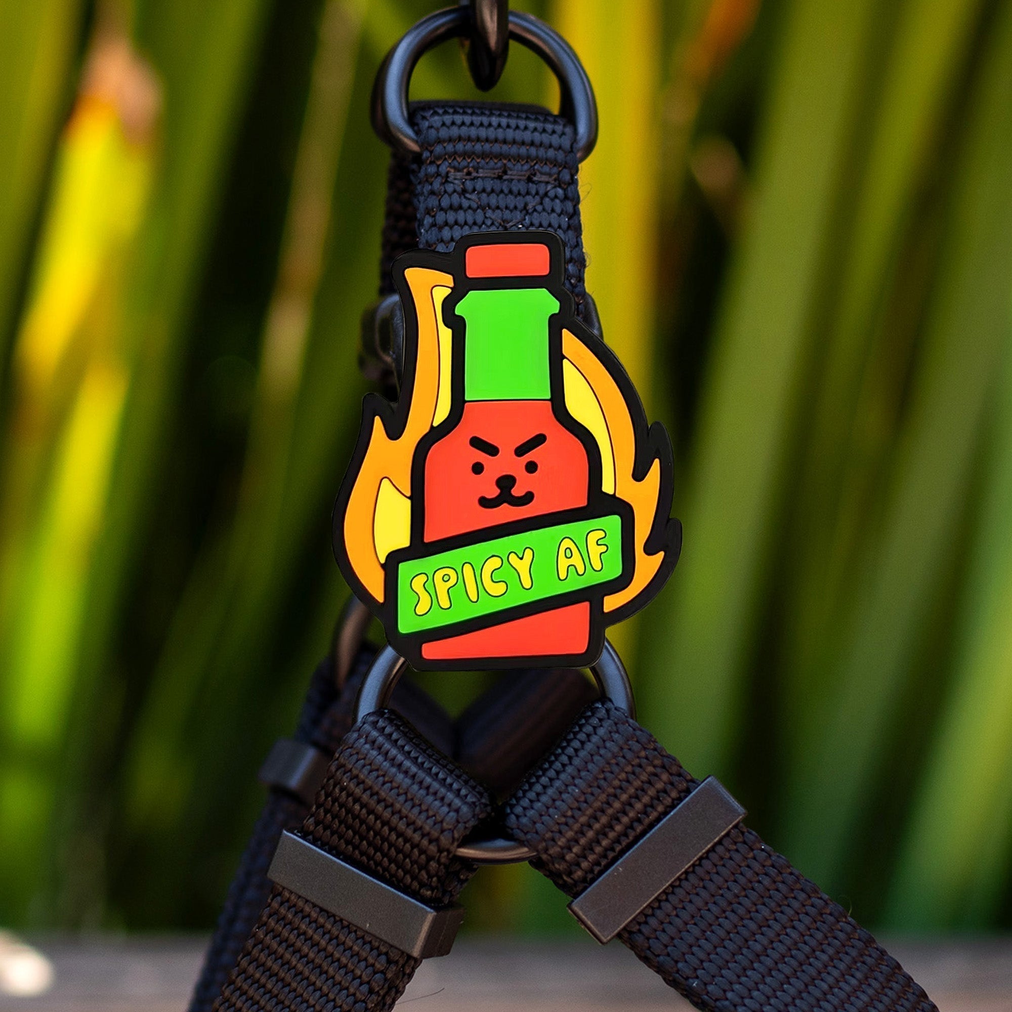 Spicy AF Dog Jiby Dog Collar Charm Flair – Wuforia