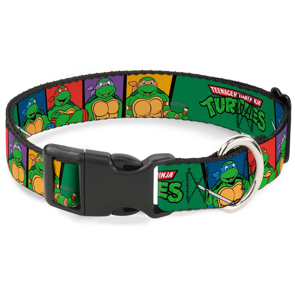 Teenage Mutant Ninja Turtles Group TMNT Logo Snap Dog Collar – Wuforia