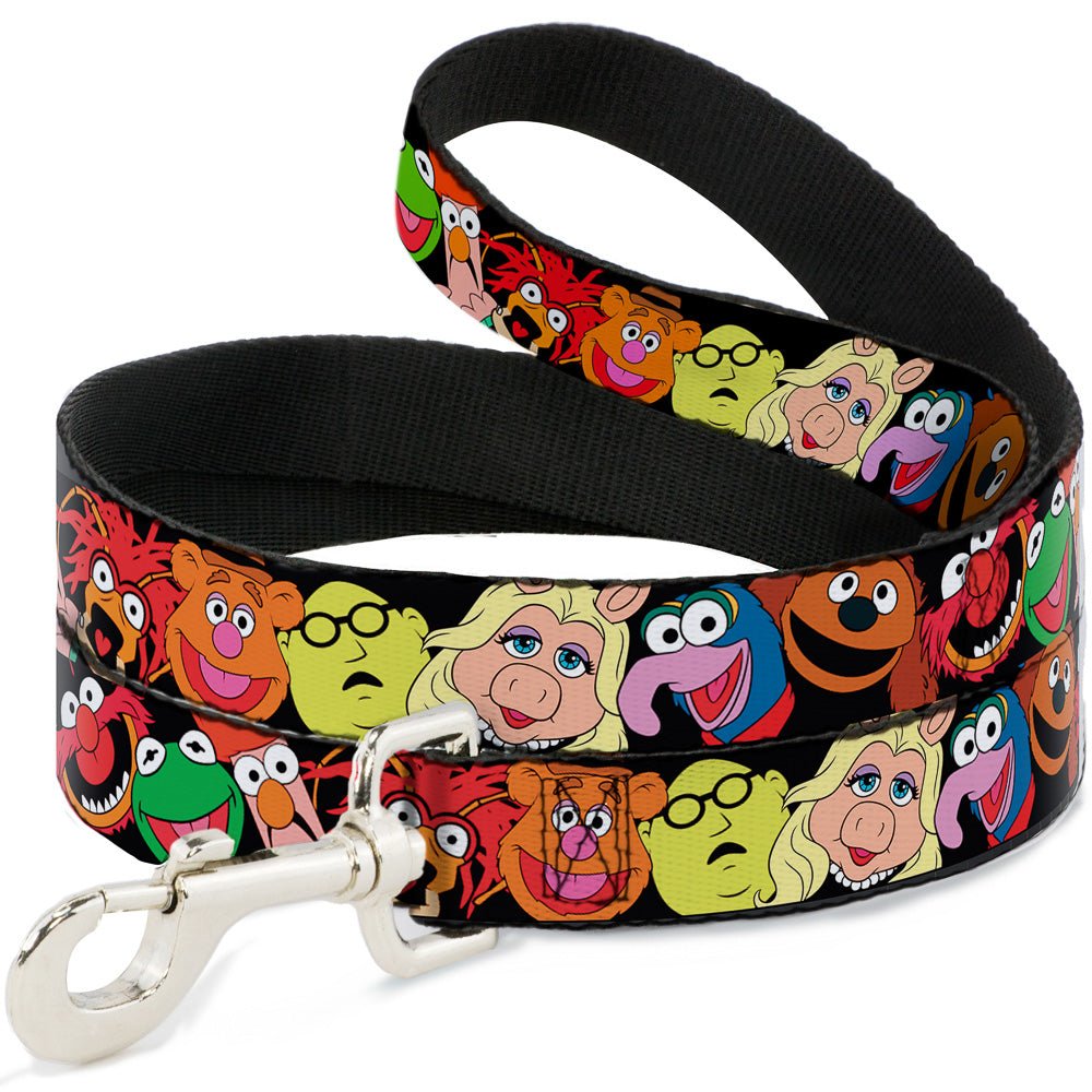 The Muppets Faces Black Dog Leash – Wuforia